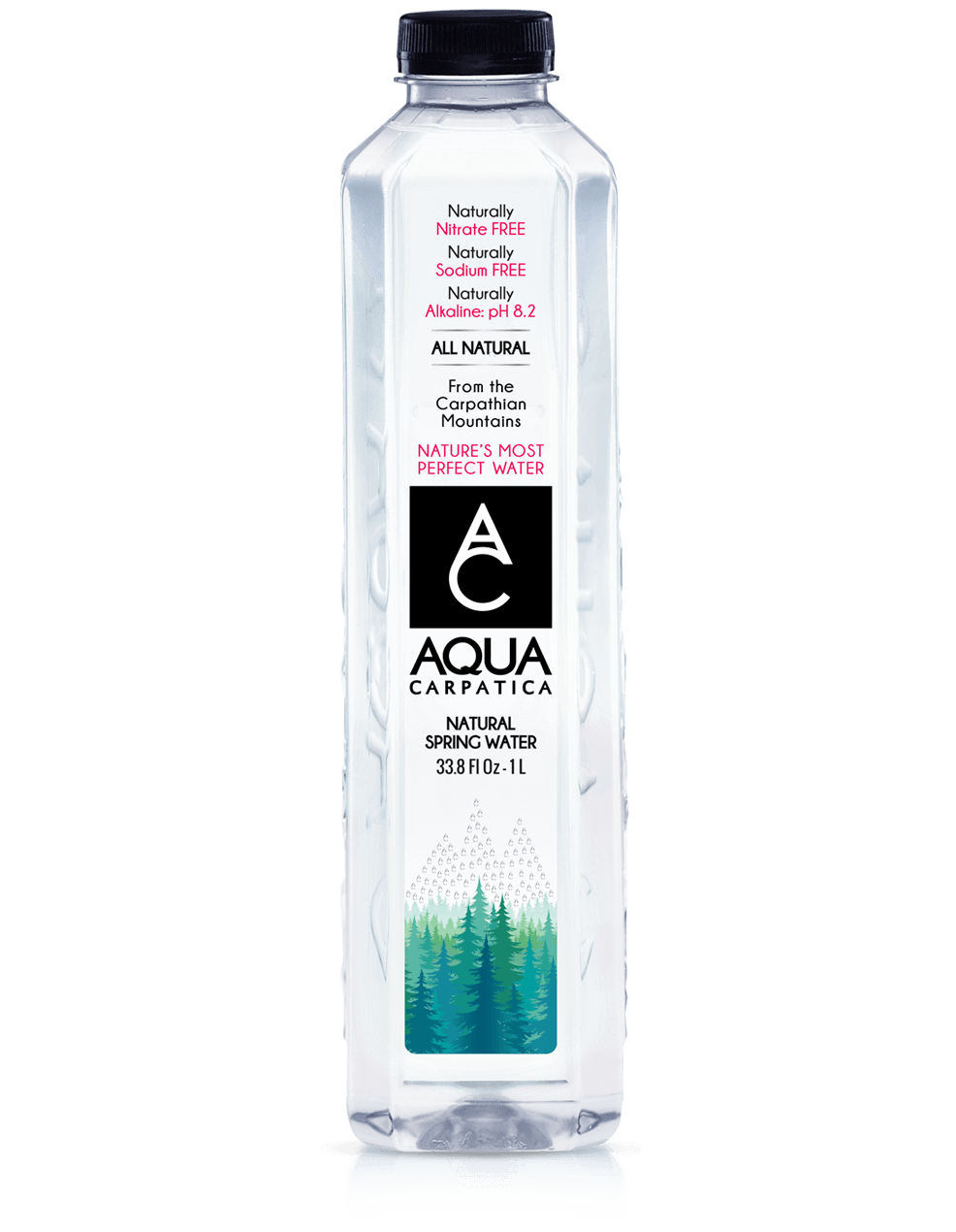 Aqua Carpatica Natural Spring Water 1L (12 Count)